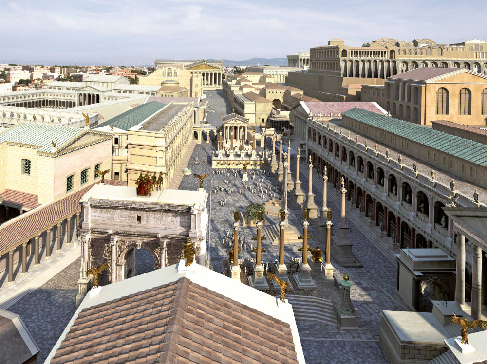 Rome Caput Mundi - Guide of Ancient Rome's monuments - Vision