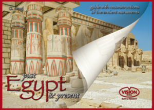 Ancient Egypt Guide Book in French with Reconstructions - Vision