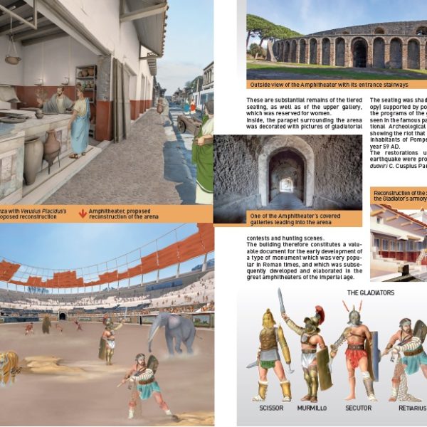 Pompeii and Herculaneum Guide Book with Reconstructions - Vision