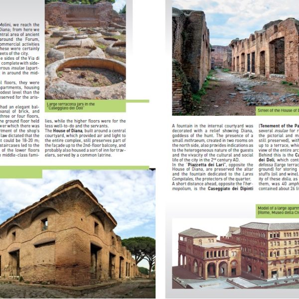 Ancient Ostia Guide Book with History & Reconstructions - Vision