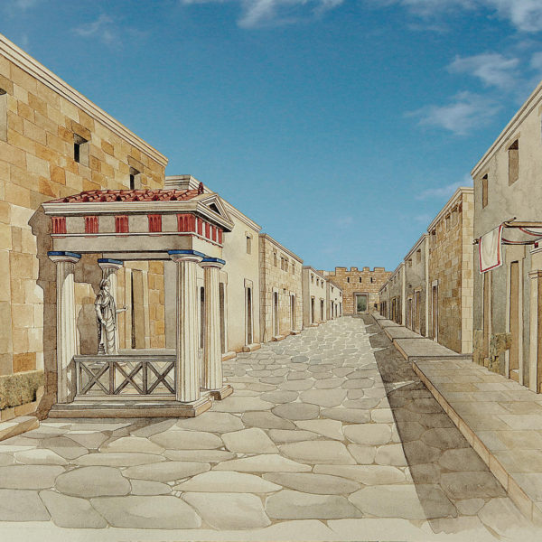 Ancient Ostia Guide Book in Italian with Reconstructions - Vision