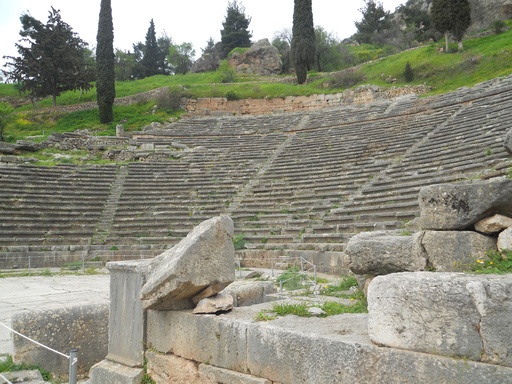 Theatre of Delphi, Delphi, Greece: History, Pictures and Useful Info